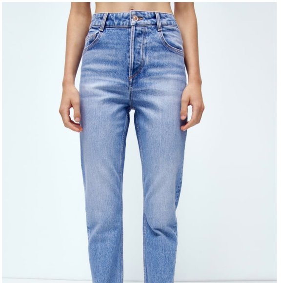 Zara | Jeans | Nwt Zara High Rise Regular Jeans | Poshmark